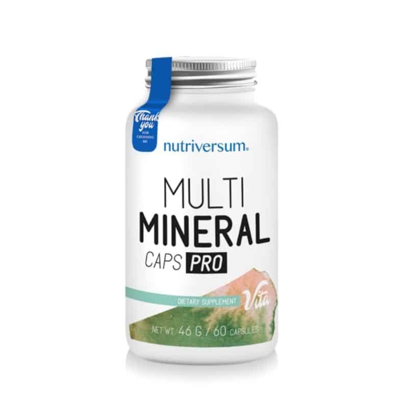Nutriversum - VITA - Multimineral Caps Pro - 60 kapszula - simplesport.hu